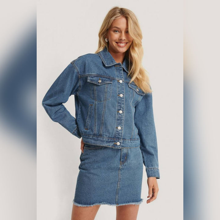 ETERNAL Denim Jacket Lycra Fabric | Daraz.pk