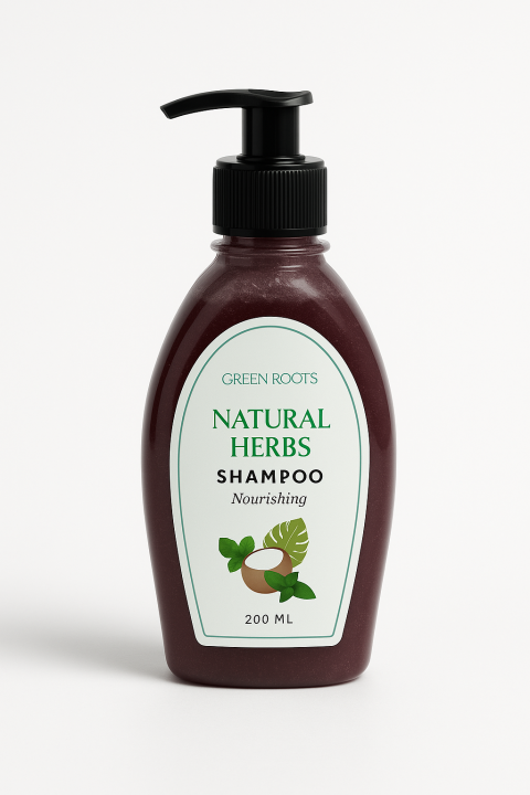 Herbal Shampoo for Hair Growth – Organic, Sulphate - Free, 200ml | Anti ...