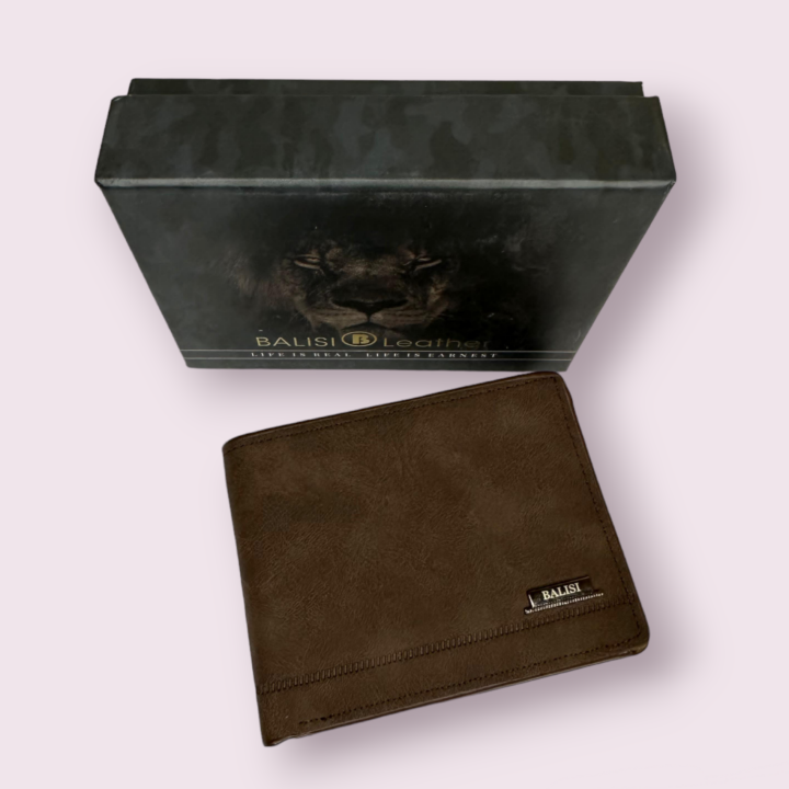 Balisi BL60A Original Slim Bifold Leather Wallet for Men – Stylish ...