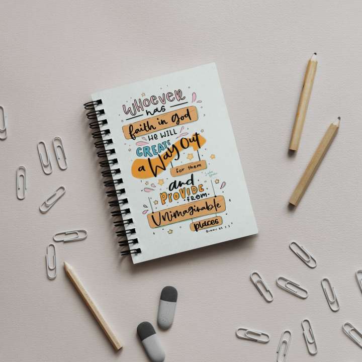 Faith A5 Premium Spiral Notebook | Daraz.pk