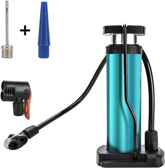 Bike Pump,Mini Bike Floor Pump Compact Mini Bicycle Tire Pump Foot ...
