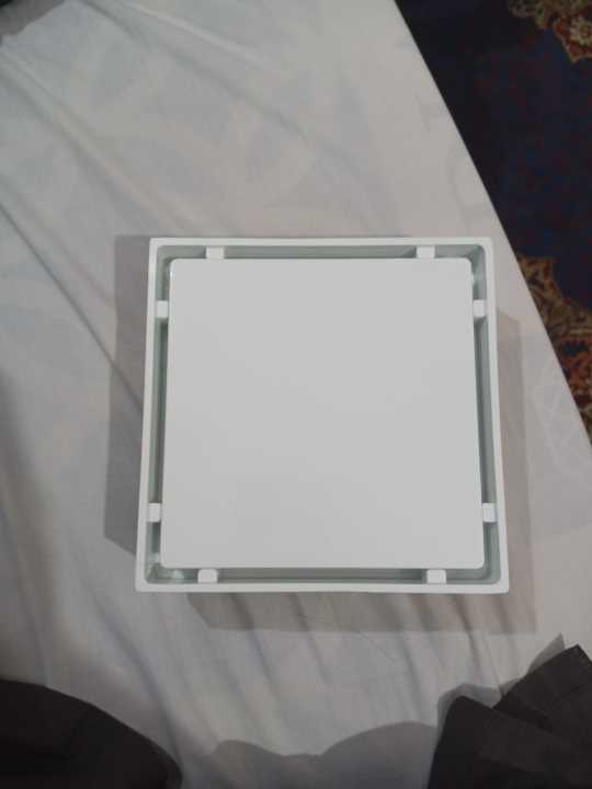 6x6 Inch Imported Plastic Tile Insert Drain – Square Hidden Floor Waste ...