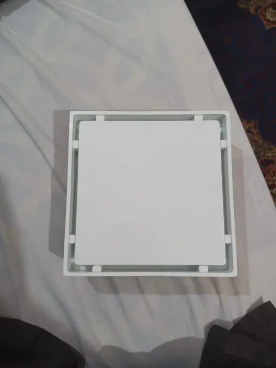 6x6 Inch Imported Plastic Tile Insert Drain – Square Hidden Floor Waste ...