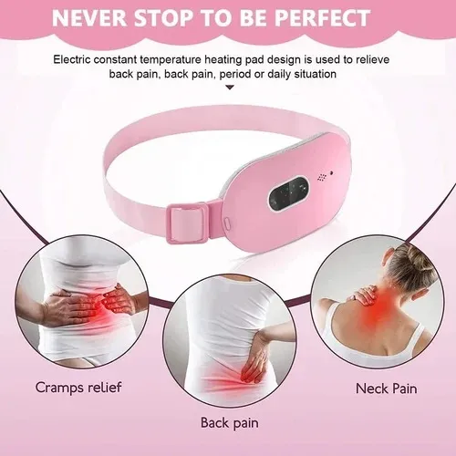Portable Menstrual Cordless Heating Pad | Wireless Belly Warmer & Pain ...
