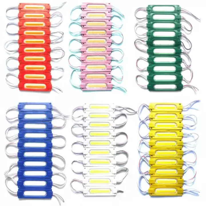 20 (pc) Led Capsule Light For Car/Motorcycle Blue Red Green Yellow Pink ...