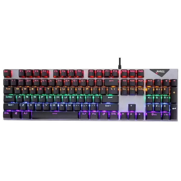 JEDEL KL95 RGB Wired Backlight Keyboard Gaming Mechanical | Daraz.pk