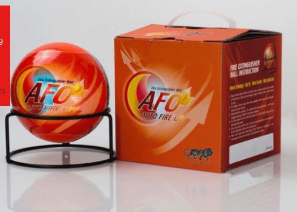 "Fireball - Fire Extinguisher Ball/Quick Fire Off/Automatic Fire ...