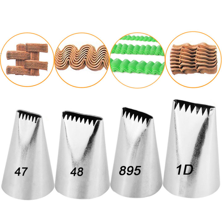 1 Pcs 47488951d Cake Decorating Tips Set Pastry Icing Piping Nozzles ...