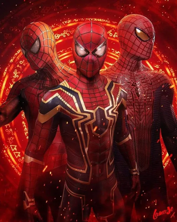 Set of 5 Spiderman avenger movie aesthetic designs a4 size vinyl ...