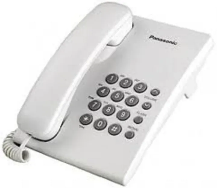 Panasonic_ Telephone Set TS-500, Wall Mountable Landline Phone=D Watson ...