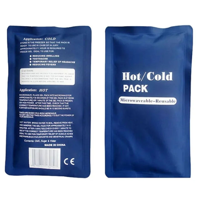 Hot and Cold pack Reuse-able Microwavable 2in1 hot and cold | Daraz.pk