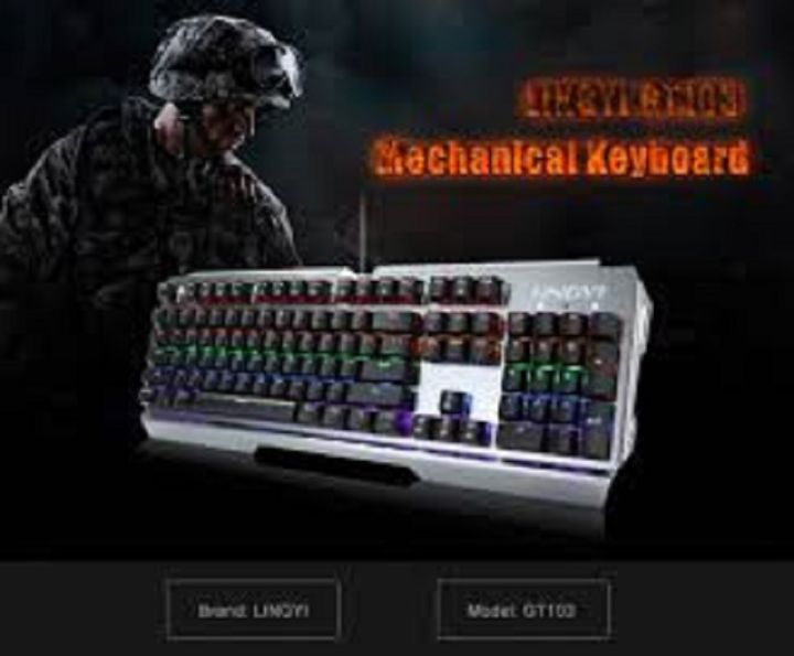 Yilima Gaming Keyboard Semi Mechanical RGB Backlight Premium Quality ...