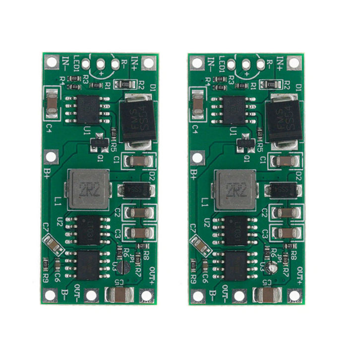 DC 5V 12V 12W UPS Uninterrupted Charging Module 18650 Lithium Battery Step Up Boost Charge Power ...