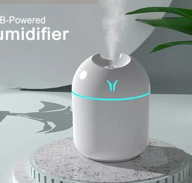 Humidifier Portable Mini Air Humidifiers for Bedroom - USB Desktop ...