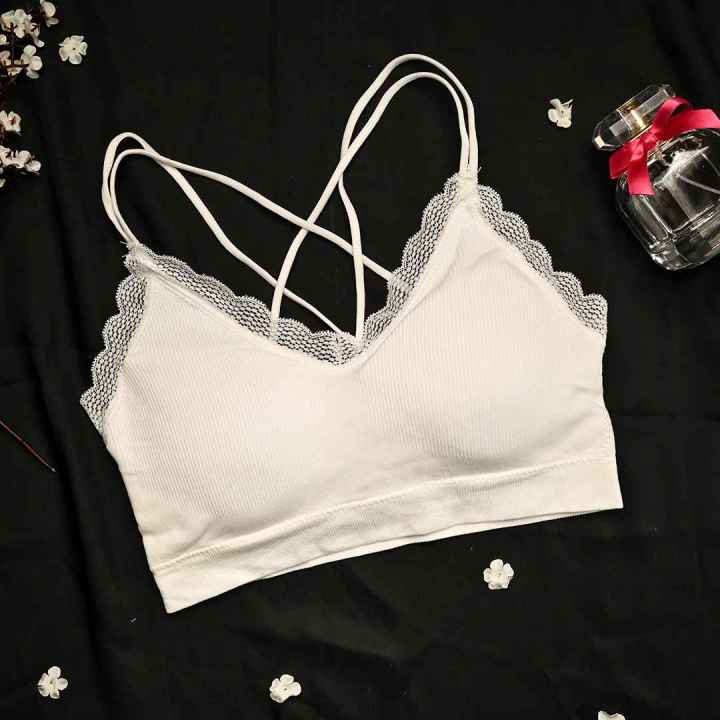 Comfortable Biddies White Bra 006 - Premium Quality & Support | Daraz ...