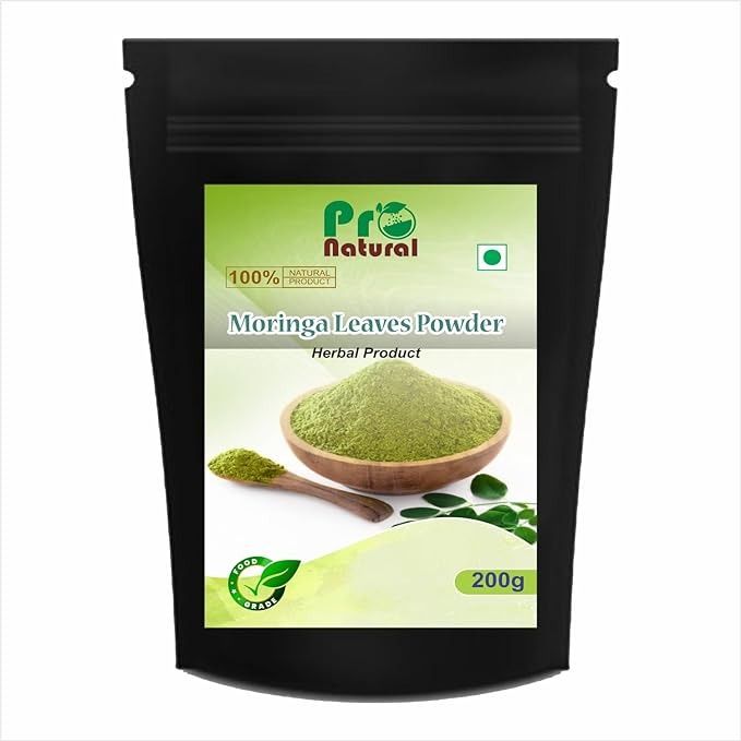 Pronatural Moringa Leaves Powder- Moringa Oleifera, 200gms | Daraz.pk