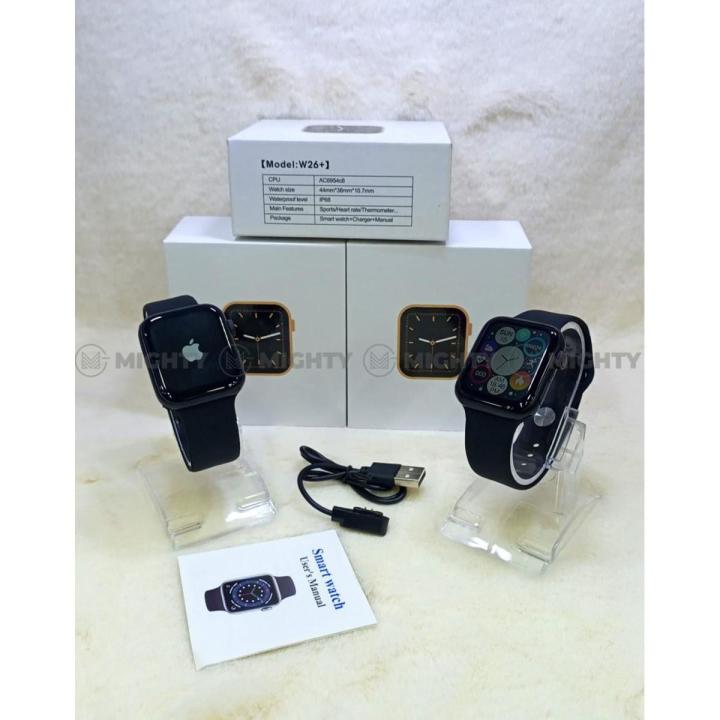 W26 plus Smart watch Full Amoled display Waterproof | Daraz.pk