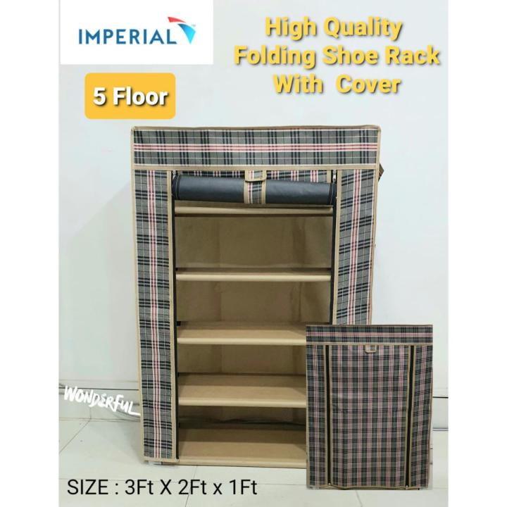 Shoe cabinet 5 layer shoe rack | Daraz.pk