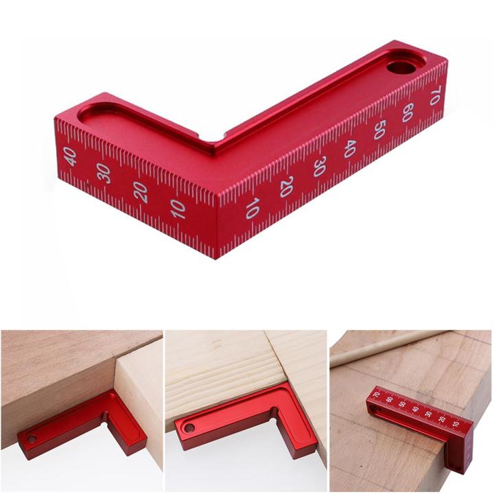 Positioning Ruler Right Angle Scale Woodworking L-shaped Fixing Rust ...