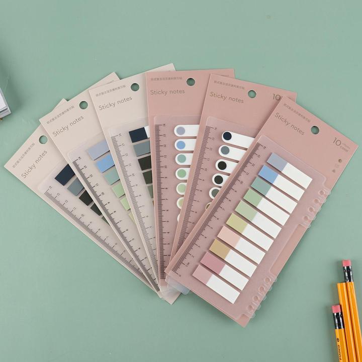 Watercolor Note Paper Memo Stickers Sticky Notes Index Label Sticker ...