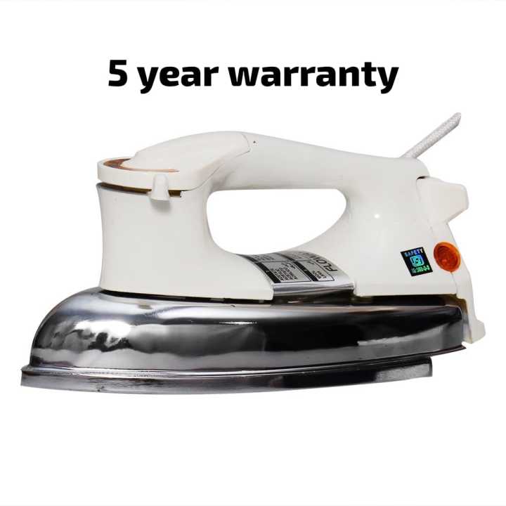 Dry Iron- Deluxe Automatic Heavy Duty Dry Iron - heavy weight Iron with ...