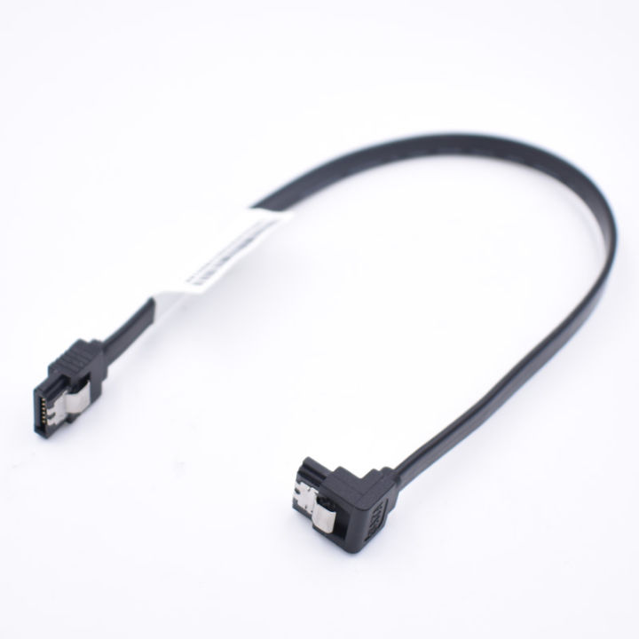 30cm Black Sata 3.0 6gb Right Angle Sata Locking Black Serial Ata Hdd ...