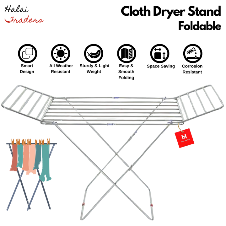 Cloth Drying Stand, Folding Cloth Stand, Cloth Hanging Stands, Folding ...