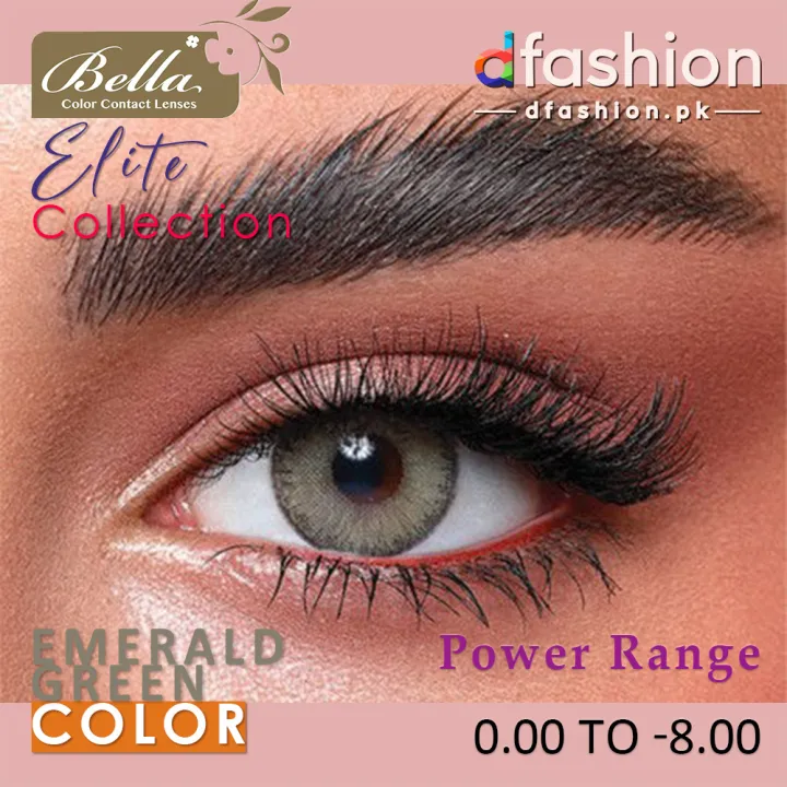 Bella Contact Lenses - Elite Collection - EMERALD GREEN - Available ...