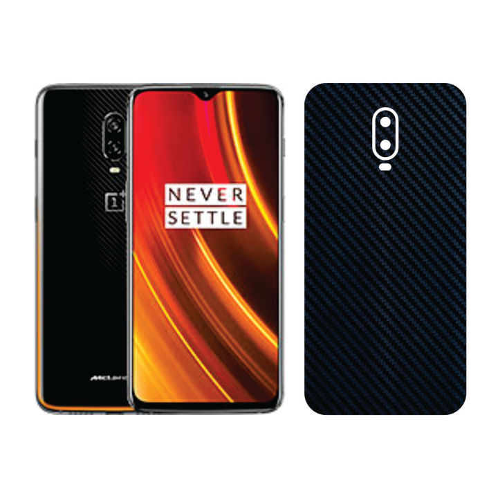 OnePlus 6T McLaren Back Paper OB Carbon Black Sheet Anti-stain Only ...