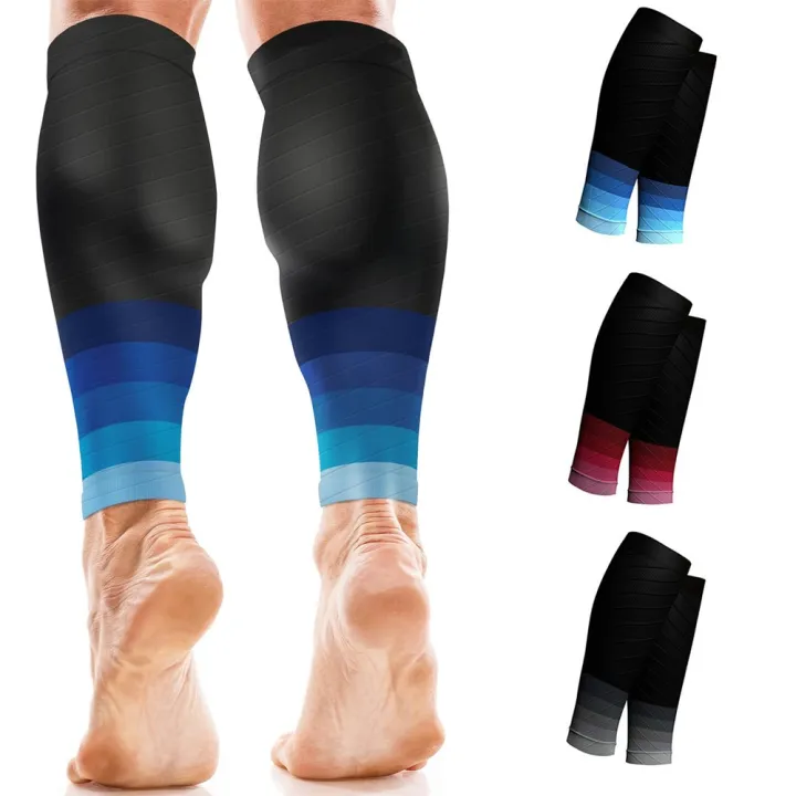Men Women Pocket for Shin Splint Calf Sleeves Running Leg Compression ...