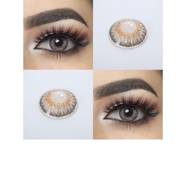 Color Eye Lens Event 3 Tone Contact Lenses For Girls With Free Kit ...