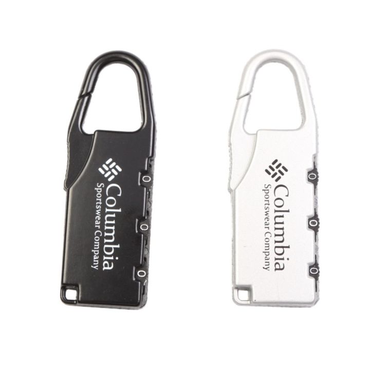 Small Alloy Number Lock Combination Code 3 Digit Drawer Cabinet Padlock ...