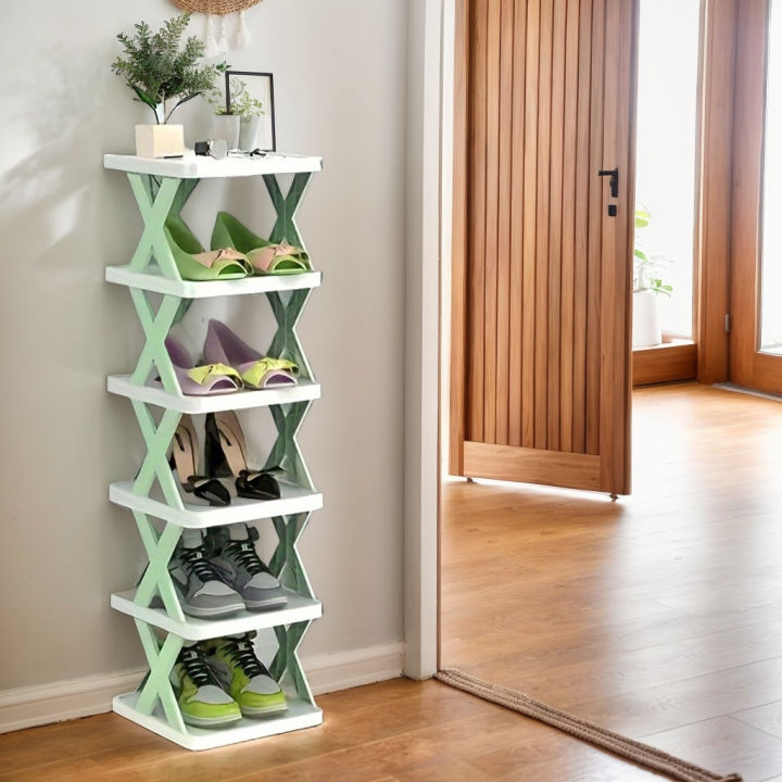 5-Layer Multi-Functional Rack Versatile Stackable Organizer for Shoes ...