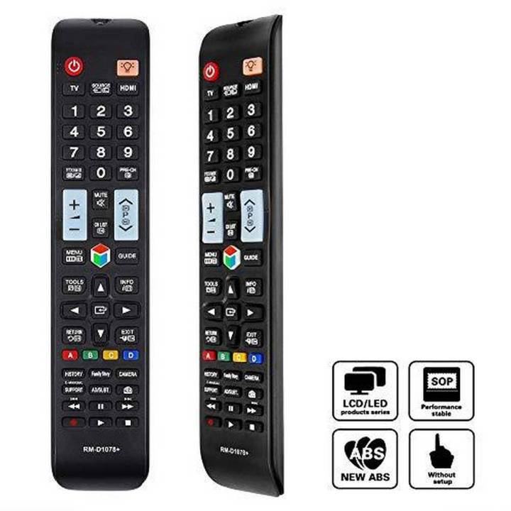 Universal Remote For SAMSUNG LED & LCD & PLASMA TV RM-D1078+ | Daraz.pk