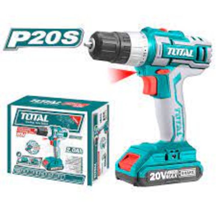 Total Lithium-Ion cordless drill 20V 10mm TDLI20024 | Daraz.pk