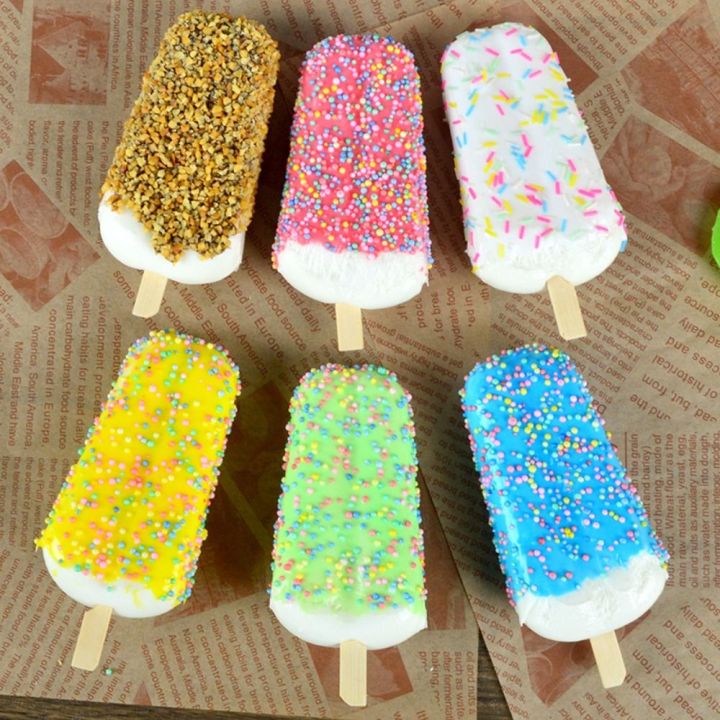 Lifelike Handmade Fake Popsicle Popsicle Simulation Ice Cream Model ...