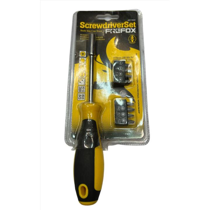 Screwdriver Set Frefox with magnetized tips | Daraz.pk