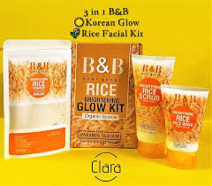 Korean Rice Organic Facial Kit | Daraz.pk