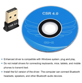 Wireless USB Bluetooth Adapter PC Bluetooth Dongle CSR 4.0 Mini Audio ...