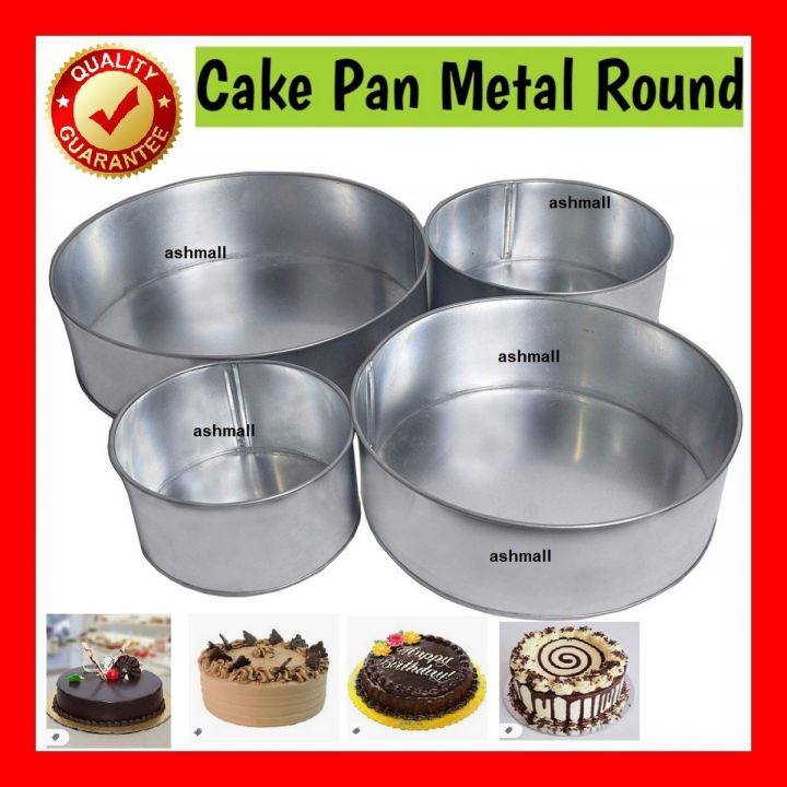 Kitchen Cake Baking Pan Round Shape Metal Tool Cake Mold Baking (1 ...