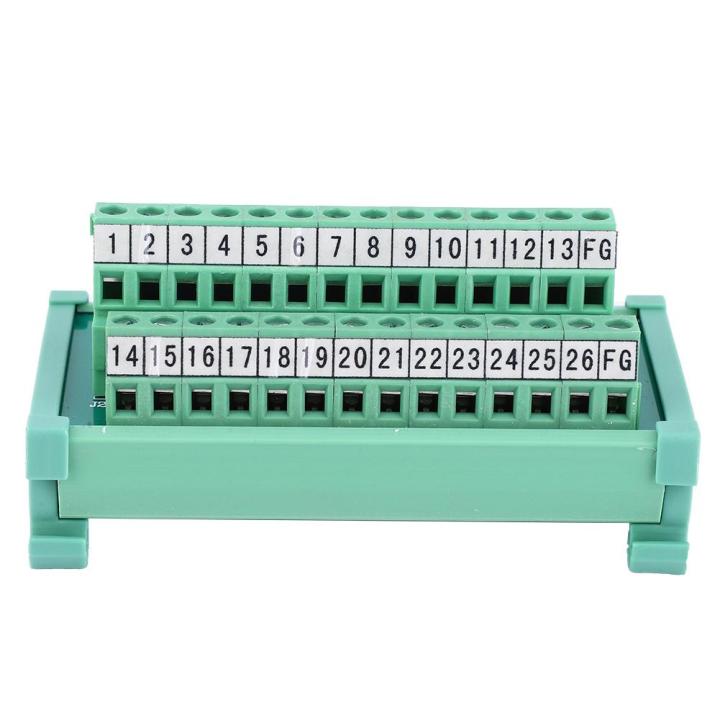 SCSI 26P PLC Breakout Board Terminal Block Connector Terminal Signal ...