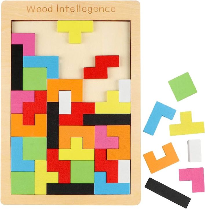 Block Puzzle Game For Kids | Wooden | Brain Teaser | Mind Game | Puzzle ...