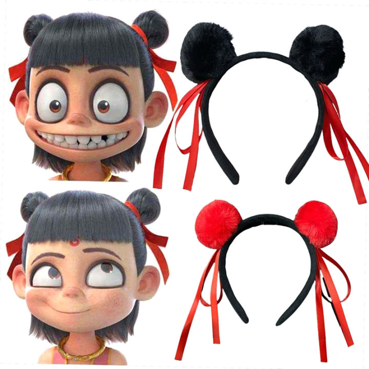 Nezha Hair Band Girls Boys Cartoon Ne Zha 2 Cosplay Costume Accessories ...