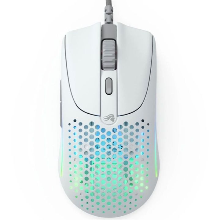 Glorious Model O 2 Wired Ultralight Ambidextrous Gaming Mouse White GLO ...