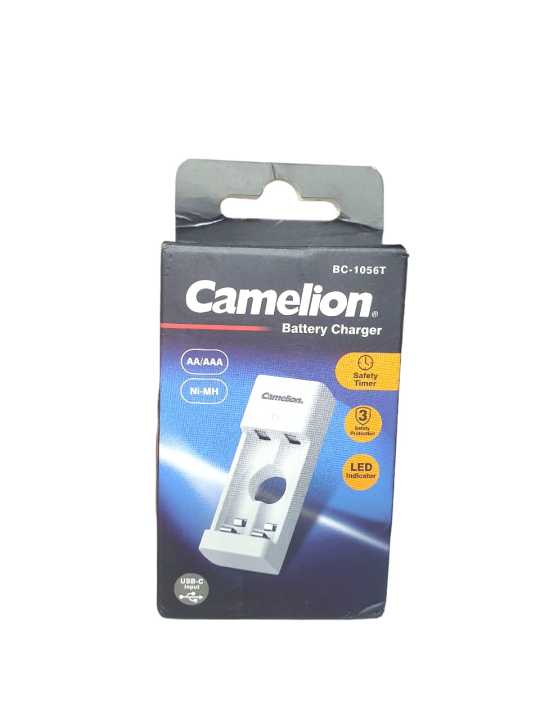 Camelion 2 Battery Cell USB Charger AA AAA, Travel Adapter for ...