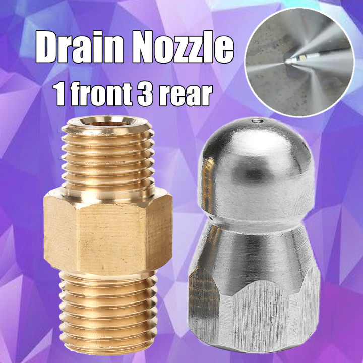 1 front 3 rear high pressure drain nozzle | Daraz.pk