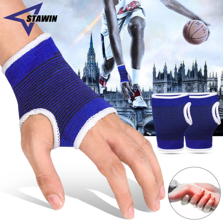 New 2 Pc Writ upport Hand Brace Gym Writ Palm Protector Carpal Tunnel ...