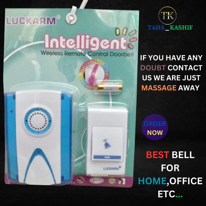 Wireless Remote Bell, Intelligent Wireless Remote Bell for home ...