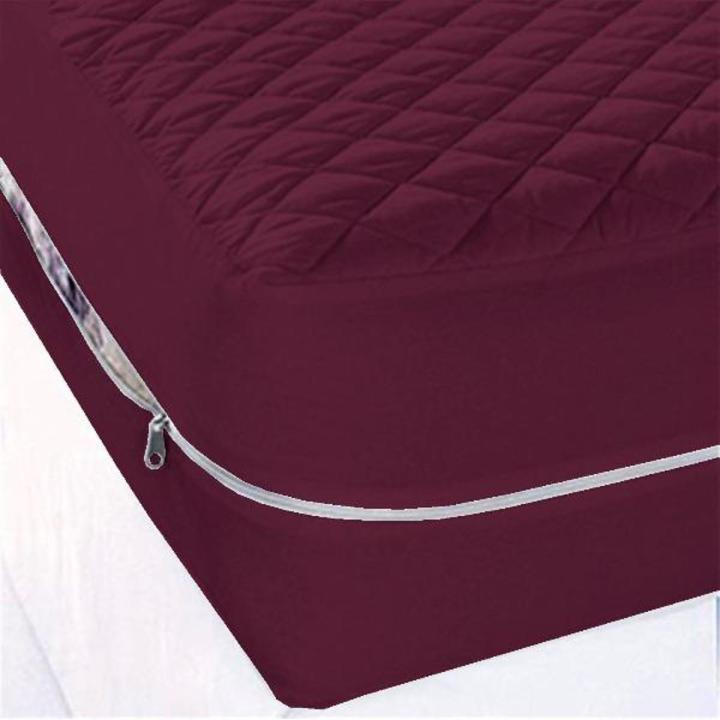 Cotton's Quilted Waterproof Mattress Cover In Zipper Style - Choose ...
