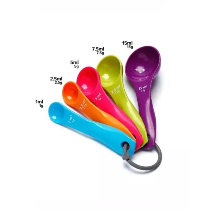 Kitchen Craft Colour works 5 Piece Measuring Spoon Set | Daraz.pk